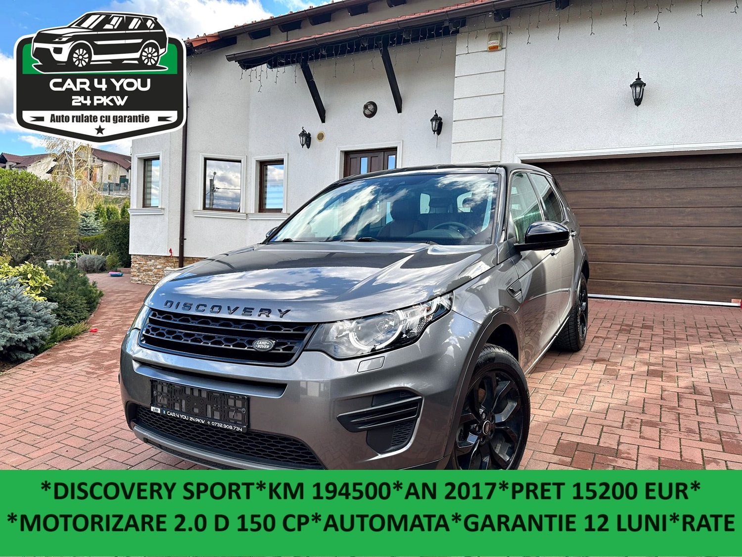 Land Rover Discovery Sport *Garantie 12 Luni *Rate* - Car4You Cluj